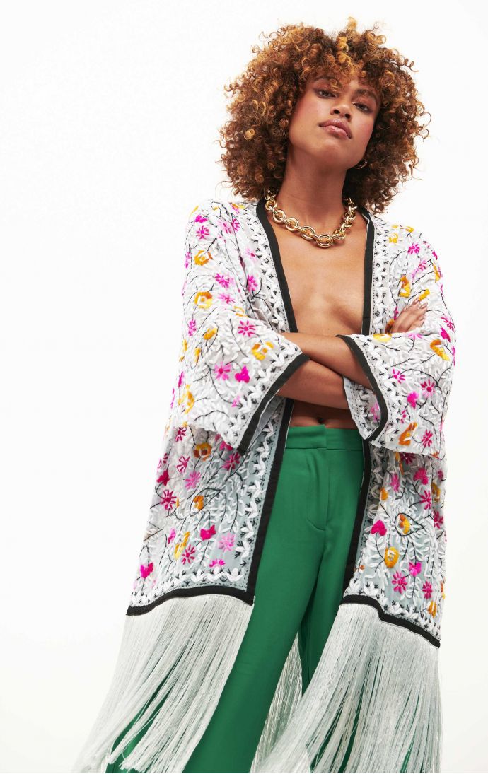 Kimono Kabuki Bleu ciel | Wild