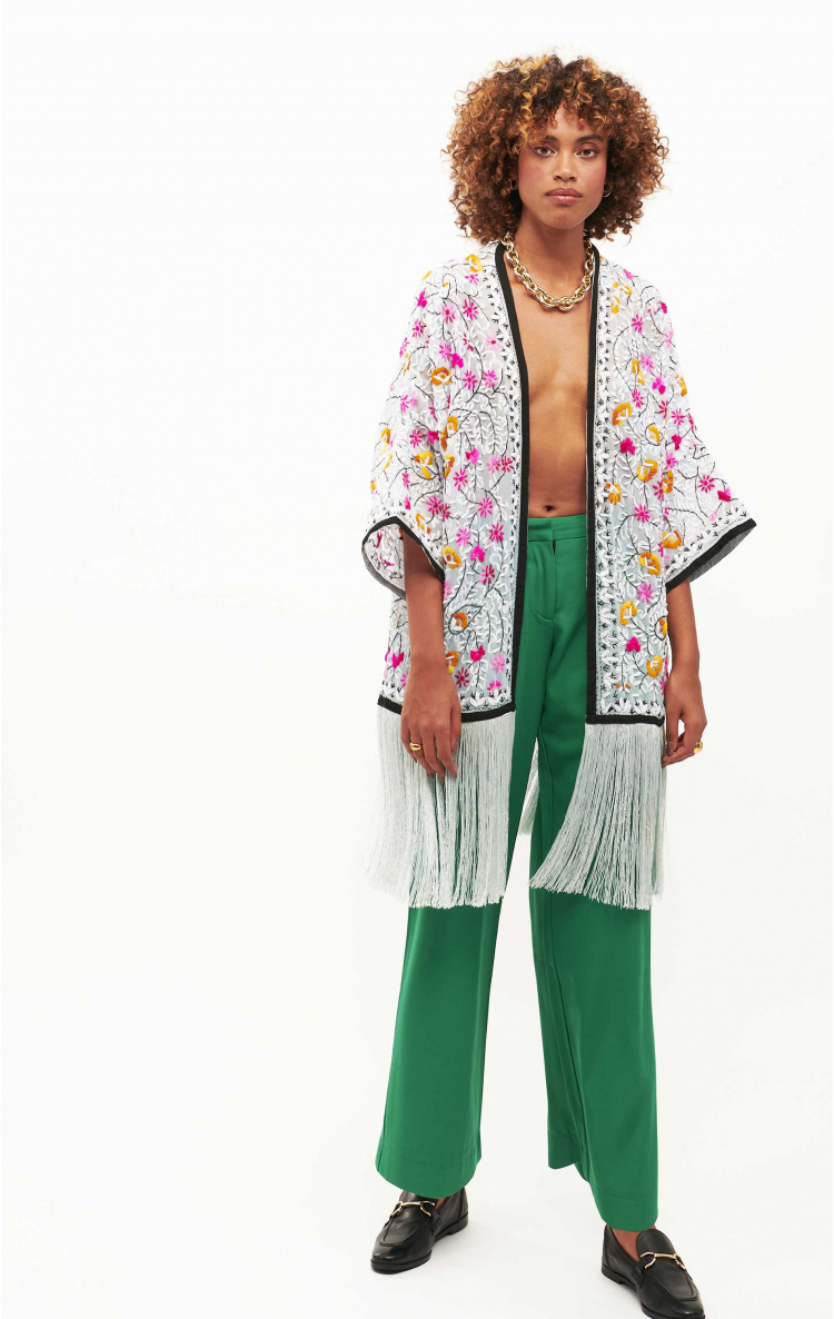 Kimono Kabuki Bleu ciel | Wild