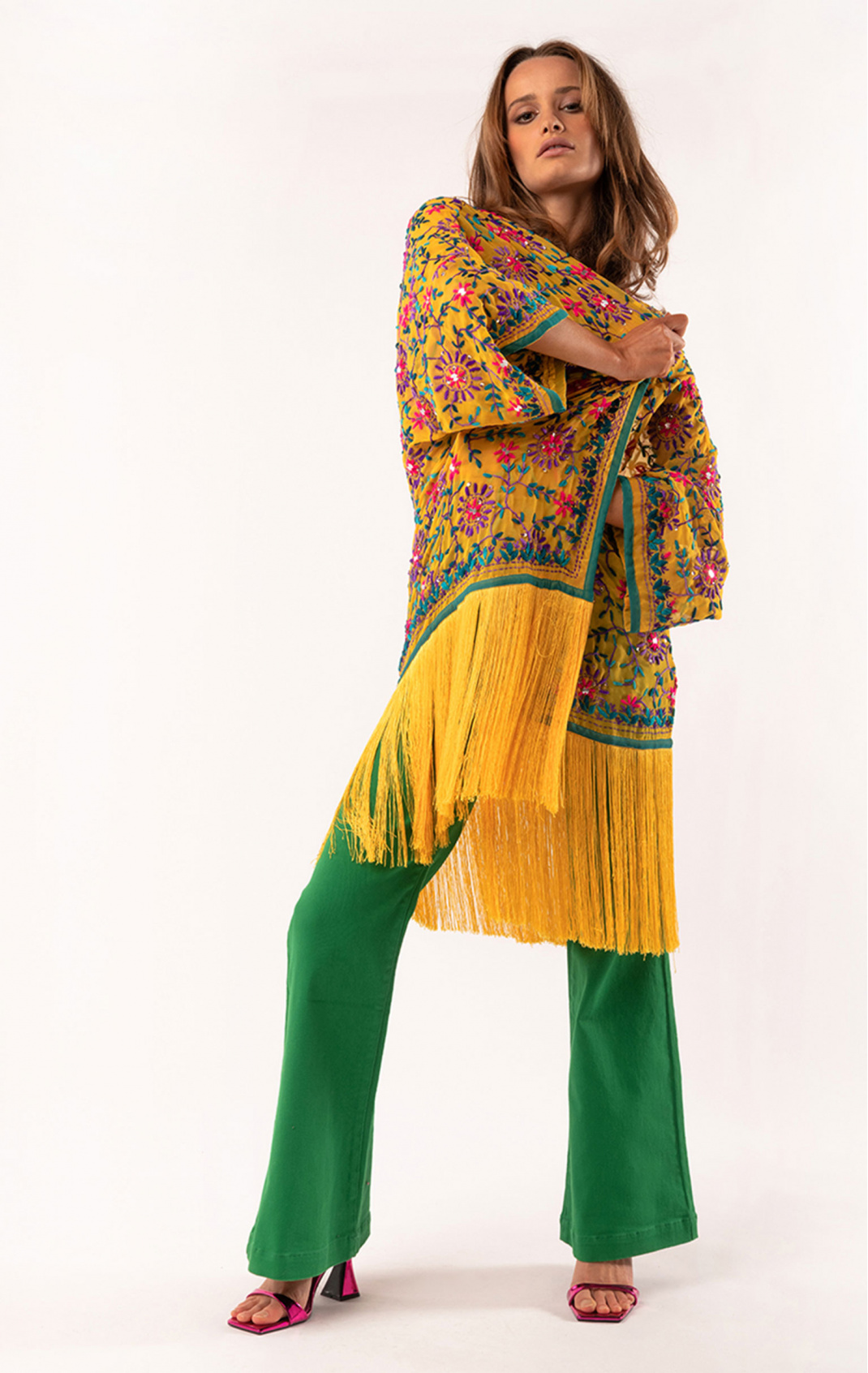 Kimono Kabuki Yellow | Wild